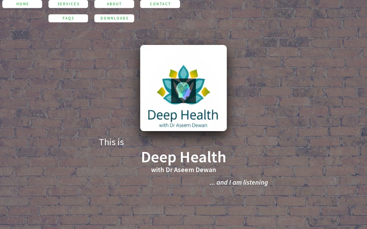 Deep Health with Dr Aseem Dewan